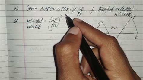 triangles abc and pqr are similar at roger marino blog