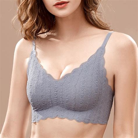 Купити Безшовні мякі бюстгальтери Жилет Бездротовий зручний бюстгальтер Однотонна нижня білизна