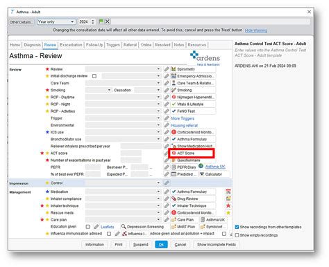 Using Ardens Scored Assessment Templates Ardens
