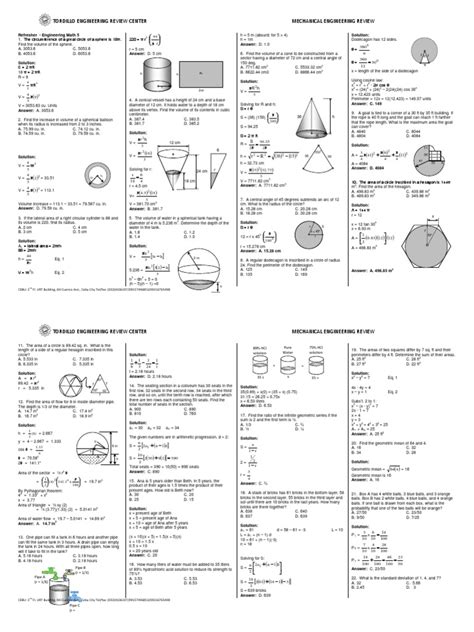 1a Math 5a Math Ref Pdf Area Sine
