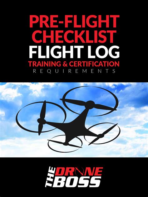 Preflight Checklist And Flight Log Pdf