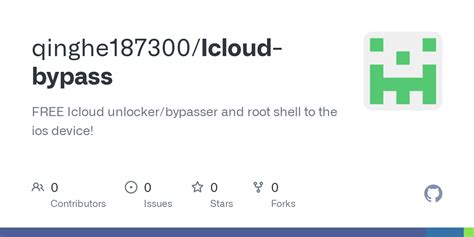 Github Qinghe187300icloud Bypass Free Icloud Unlockerbypasser And