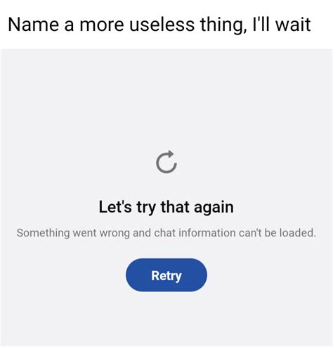 Talking About The Retry Button In Case You Don T Get It R EliteEden