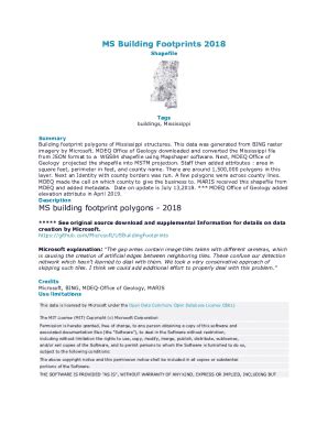 Fillable Online Building Footprints Bing Maps Microsoft ComGitHub Microsoft