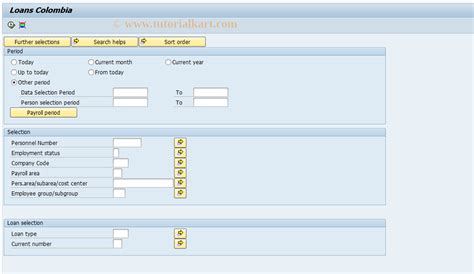 PC M LOA SAP Tcode Loans Report