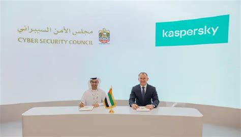 Uae Cyber Security Council Signs Mou With Kaspersky At Gitex 2023 Security Mea
