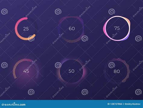 Control Knob Used For Regulating Dashboard UI And UX Kit Control Center Design Progress Bar