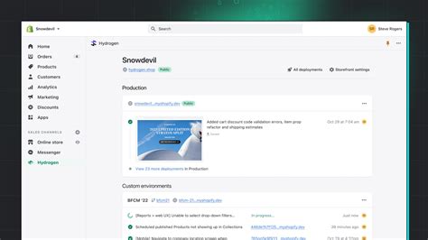 Hydrogen The Shopify Stack For Headless Commerce Shopify App Store
