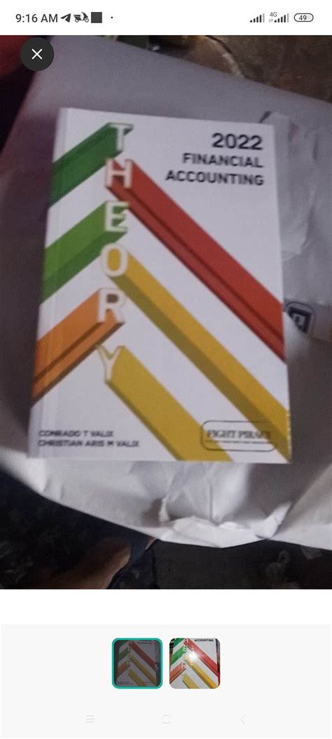 Theory Of Acccounts Vs Conceptual Framework Raccountingph