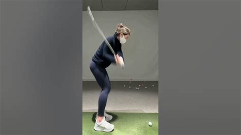 숏게임도 중요한거아시져~😍 ️ klpga정혜윤프로 골프스윙동영상 숏게임레슨 shortgame 여자프로골퍼