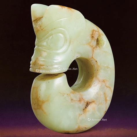 【新石器时代 红山文化 黄玉猪龙】拍卖品 图片 价格 鉴赏 玉石器其它 雅昌艺术品拍卖网