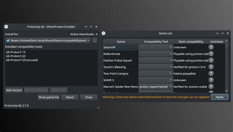 ProtonUp Qt For Easy GE Proton Installs On Linux And Steam Deck V Out Now GamingOnLinux