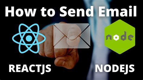 Send Email From Reactjs And Node App Youtube