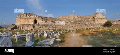 Miletus Ancient City Amphitheater Turkey Photo From Miletus Miletus