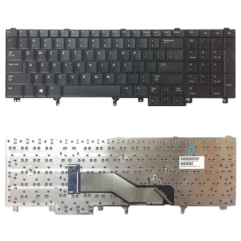 Us Version Keyboard For Dell Latitude E6520 E6530 E6540 E5520 E5520m E5530
