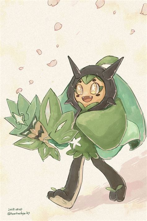 Ogerpon Pokemon Drawn By Kurakimikage327 Danbooru