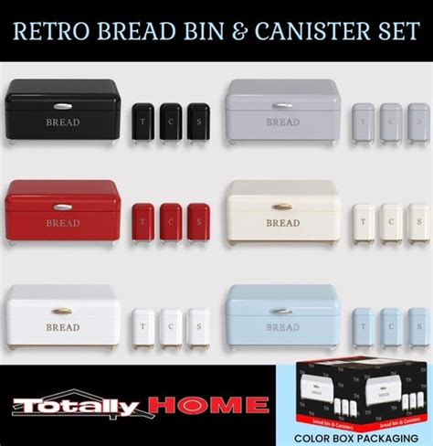 Retro Bread Tin Set · Gadget Lobby