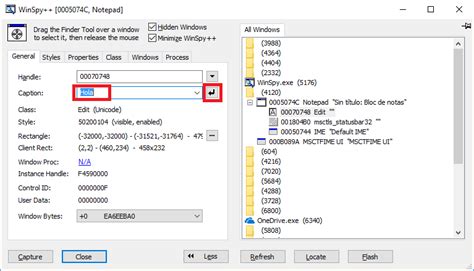 Modificar Propiedades De Notepad Con Winspy Operating Systems