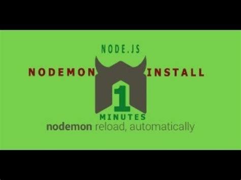 How To Install Npm Nodemon Package In Vs Code Terminal Youtube