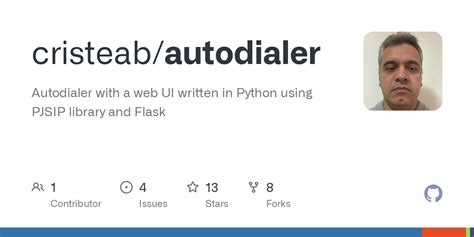 Github Cristeabautodialer Autodialer With A Web Ui Written In