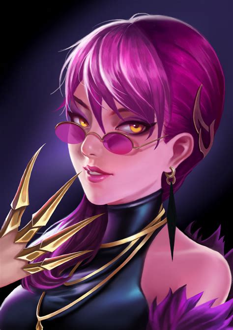 Artstation Kda Evelynn Fanart