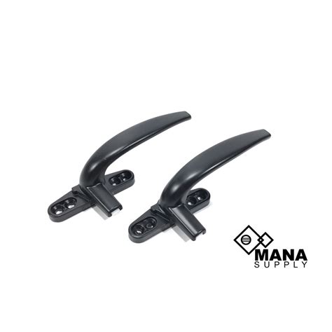 มือจับบานกระทุ้ง ทรงโค้ง สีดำ บานซ้าย หรือขวา Shopee Thailand