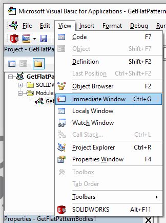 VBA Editor Windows