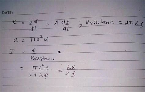 the radius of the circular conducting loop shown in figure is r