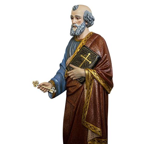 Estátua De São Pedro Madeira