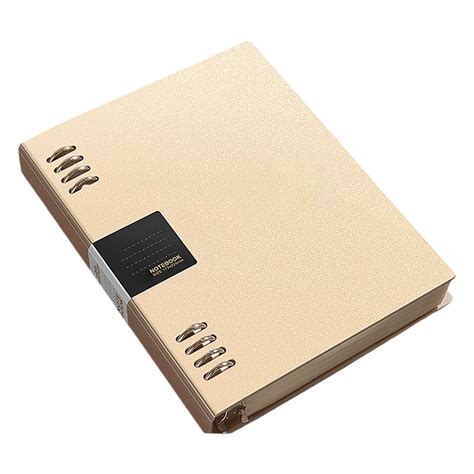 Detachable Notebook Refillable Journal Removable Rings Versatiled Use
