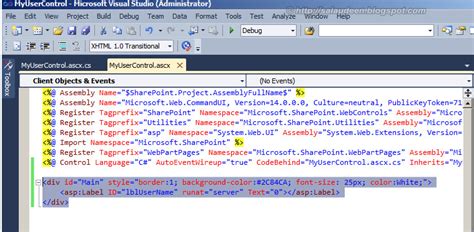Microsoft Sharepoint Professional Create User Control In Sharepoint