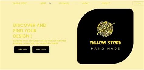 Ahmed Abo Dooh On Linkedin Yellow Store باستخدام React Html Css