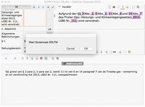 Cafetran4mac Sdlxliff Sdltm And Sdltb In Cafetran 2015