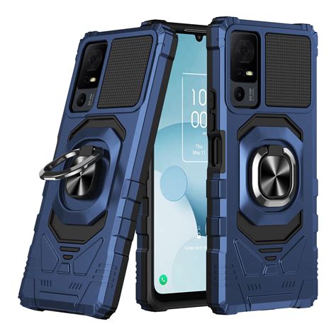 Compatible For Jitterbug Smart4 Case W Tempered Glass Screen Protector