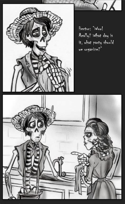 Pin By Violet On Hector Comic Disney Art Coco Disney Love