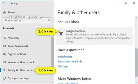 Turn On Or Off Auto Restart When Windows 10 Crashes In Kiosk Mode