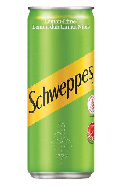 Buy Schweppes Lemon Lime Can 320ml At The Best Price Paneco Singapore