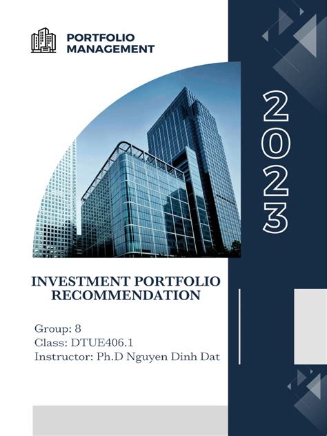2324 1 Investment Portfolio Recommendation Pdf Investing Stocks