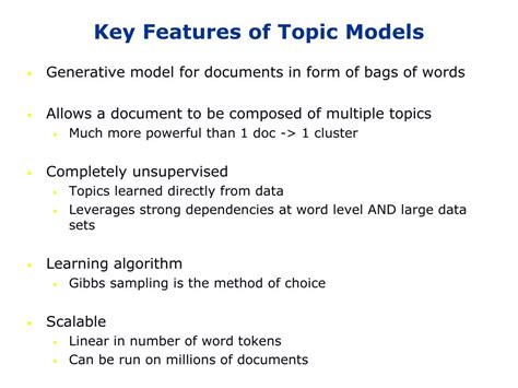 Ppt Lecture 16 Unsupervised Learning From Text Powerpoint Presentation Id1613219