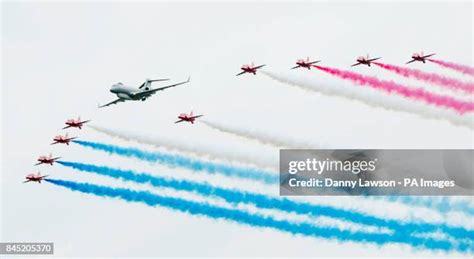 Raf Red Arrow Hawk Photos And Premium High Res Pictures Getty Images