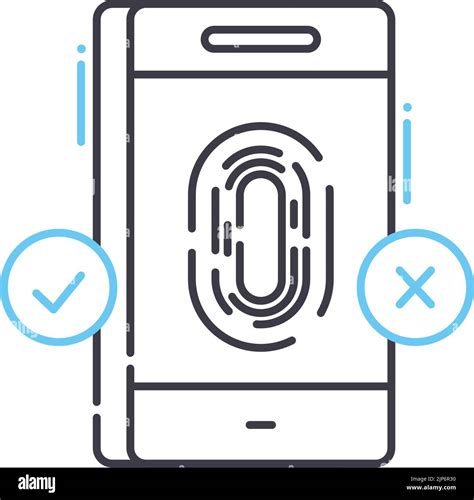 Claimed System Line Icon Outline Symbol Vector Illustration Concept