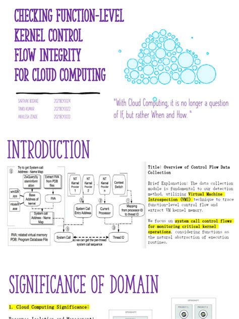 Checking Function Level Kernel Control Flow Integrity For Cloud Pdf