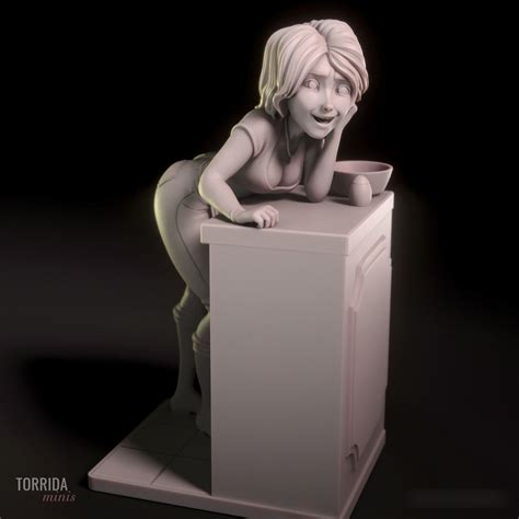 Aunt Cass 3d Model 3d Printable Cgtrader