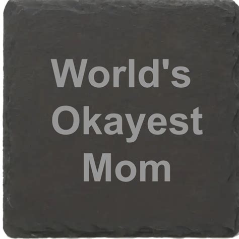 OK MOM Slate Coaster Nitrogeek