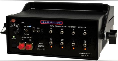 Discovery Semiconductors Optoelectronic Converter Has Photodiode Current Monitor Laser Focus World
