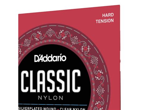 D Addario EJ H HARD TENSION Nylon Babe Classical Strings