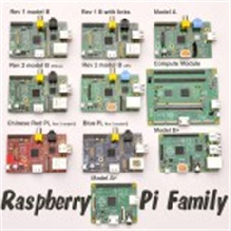 The Raspberry Pi Family RasPi TV