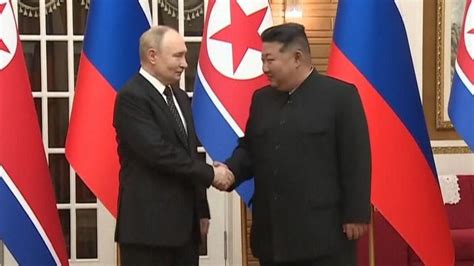 Vladimir Putin And Kim Jong Un Vow To Aid Each Other If Either Country