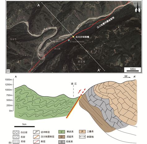 龙门山汶川地震断裂带北川段岩石与地球化学特征及其变形行为