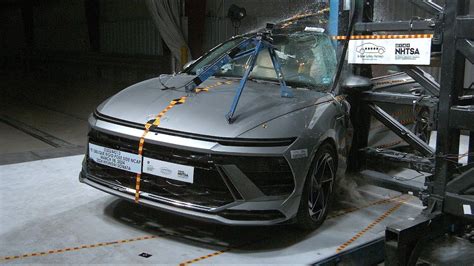 【현대 쏘나타 Dn8 Pe】nhtsa Ncap 기둥충돌테스트 Youtube